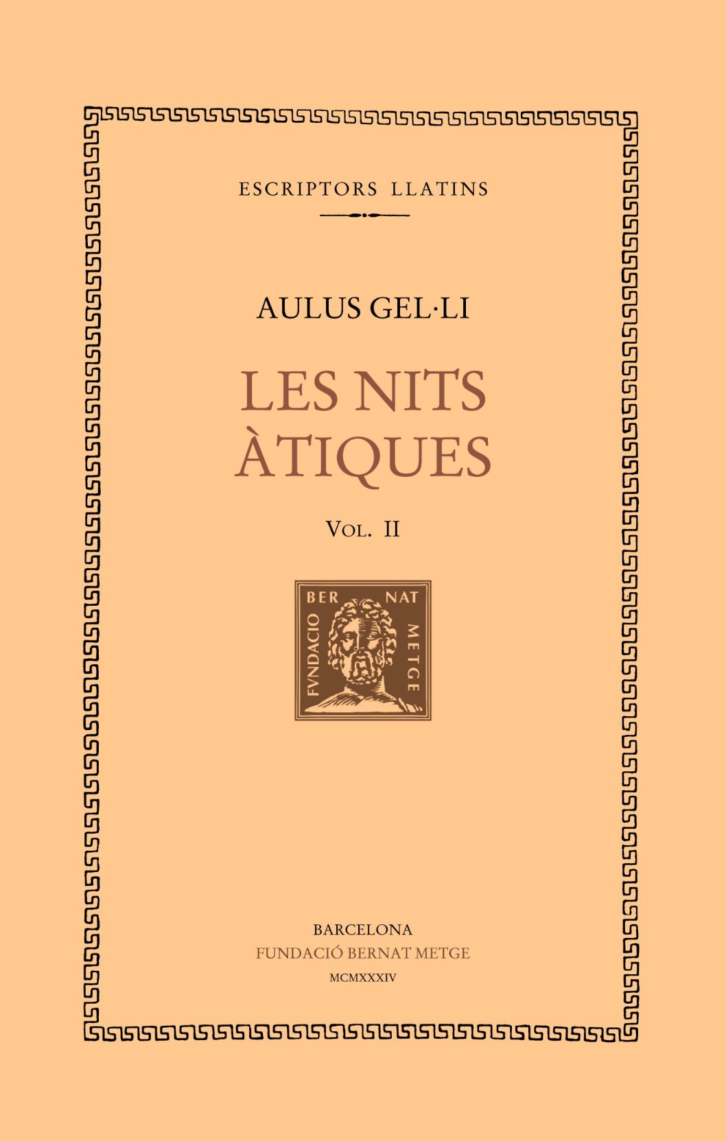 Les nits àtiques, vol. II (llibres III-IV)